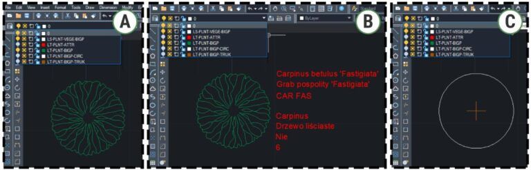 Tasty Botanic - bloki autocad z popularnymi roślinami